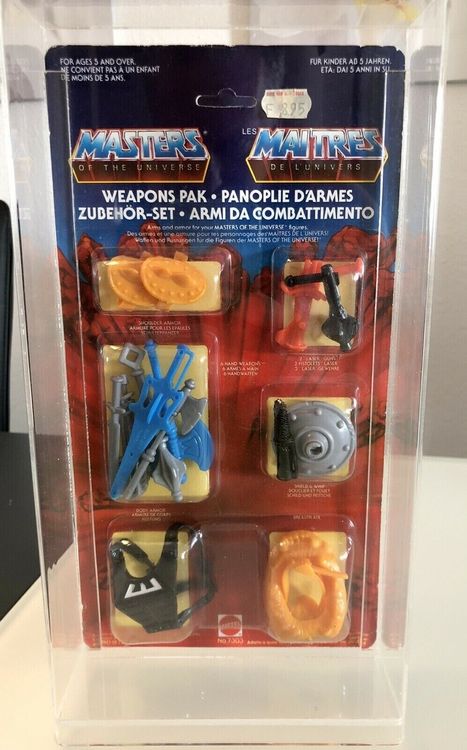 Masters of the Universe Weapons Pack MOTU VTG unpunched 1983 | Kaufen ...