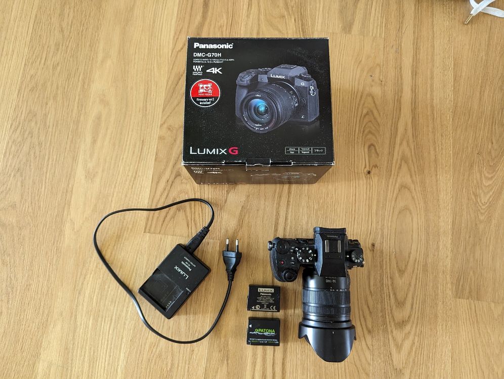 Panasonic Lumix DMC-G70 Kit mit Lumix G Vario 14-140mm | Kaufen auf Ricardo