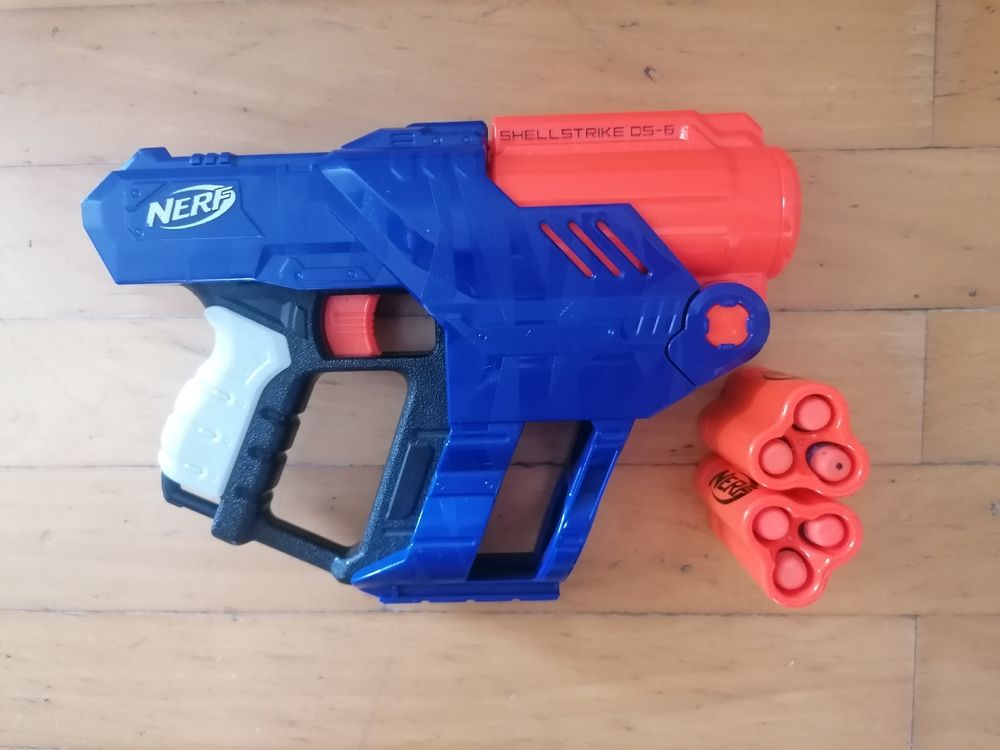 Nerf Elite Shellstrike Ds6 (Gebraucht) in Stans für CHF 6 – mit ...