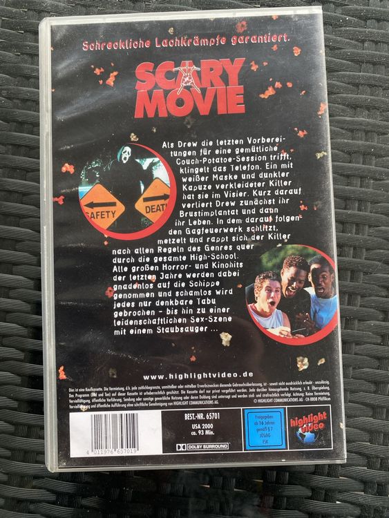 VHS Scary Movie 1 | Kaufen auf Ricardo