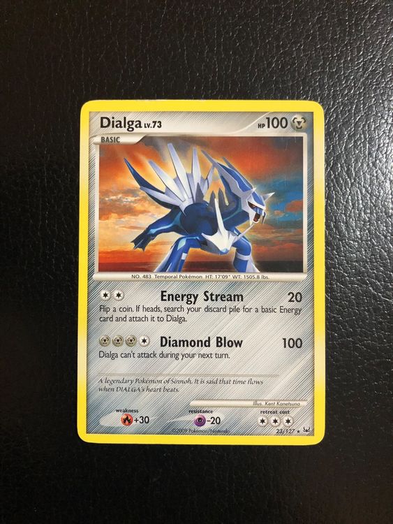 Platinum (Base Set) Dialga rare 23/127 Ab 1 (Gebraucht) in Paradiso für ...