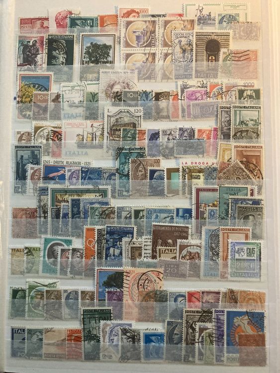 Italien Lot 13A über 100 Marken gestempelt / ungestempelt | Kaufen auf Ricardo