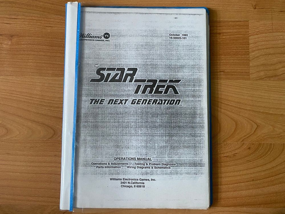 KOPIE Flipper Handbuch – Star Trek the next Generation (Gebraucht) in ...