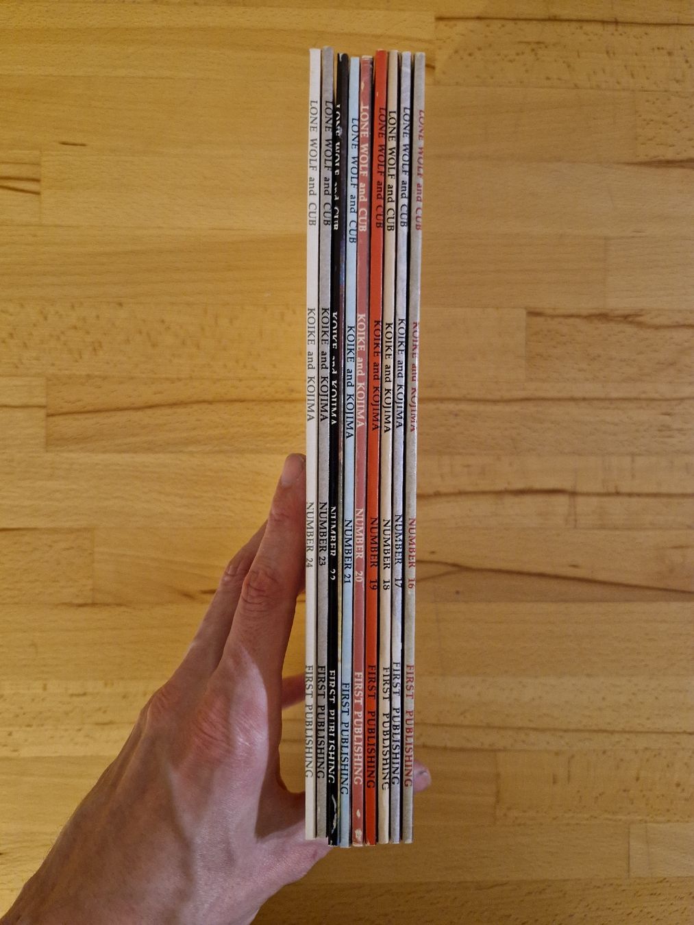 Lone Wolf & Cub #16-24 (First Printing) (Gebraucht) in Biel/Bienne für ...