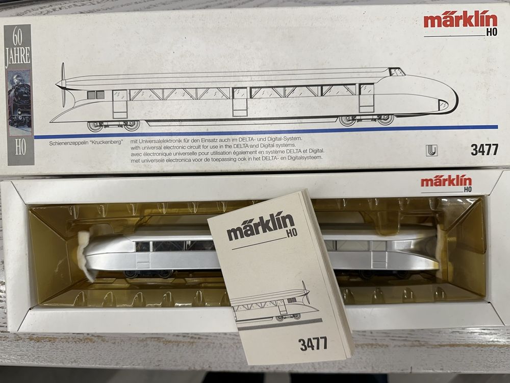 Märklin 3477 DRG Schienenzeppelin digital | Kaufen auf Ricardo