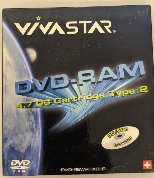 DVD-RAM Cartridge Type 2 (4.7GB) (Gebraucht) in CHUR für CHF 1 – mit ...