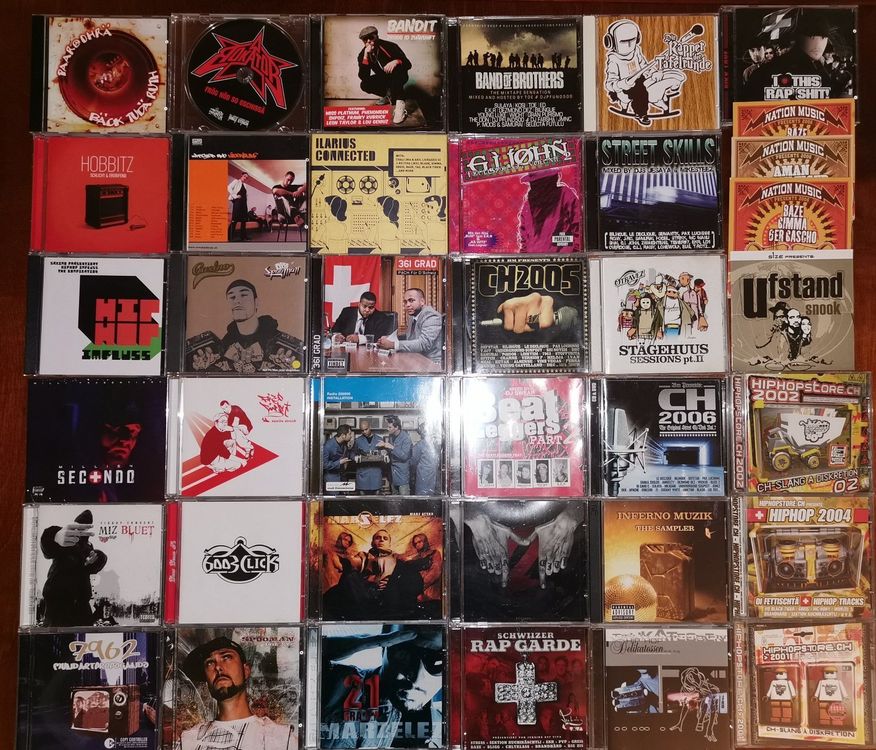Riesige Schweizer Hip Hop CD Sammlung | Kaufen auf Ricardo