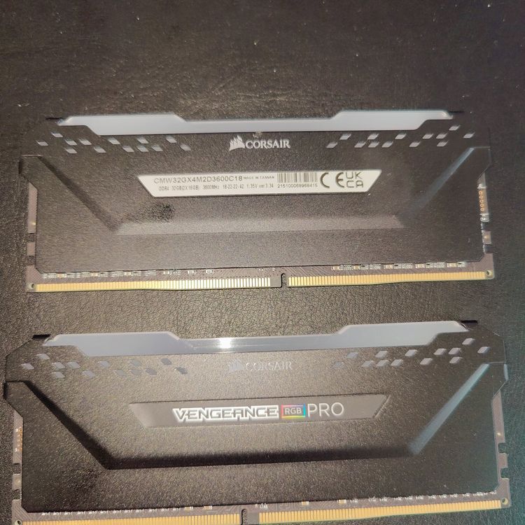 Corsair Vengeance RGB Pro 2 x 16GB, 3600 MHz, DDR4-RAM, DIMM (Gebraucht ...