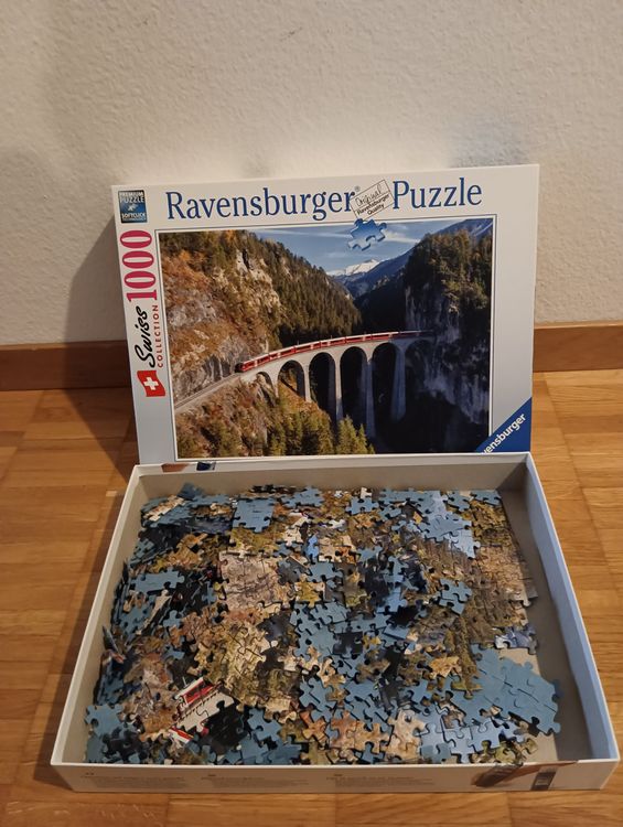 Ravensburger Puzzle Swiss Collection 1000 Teile (Gebraucht) in Watt für CHF 11 – mit Lieferung ...