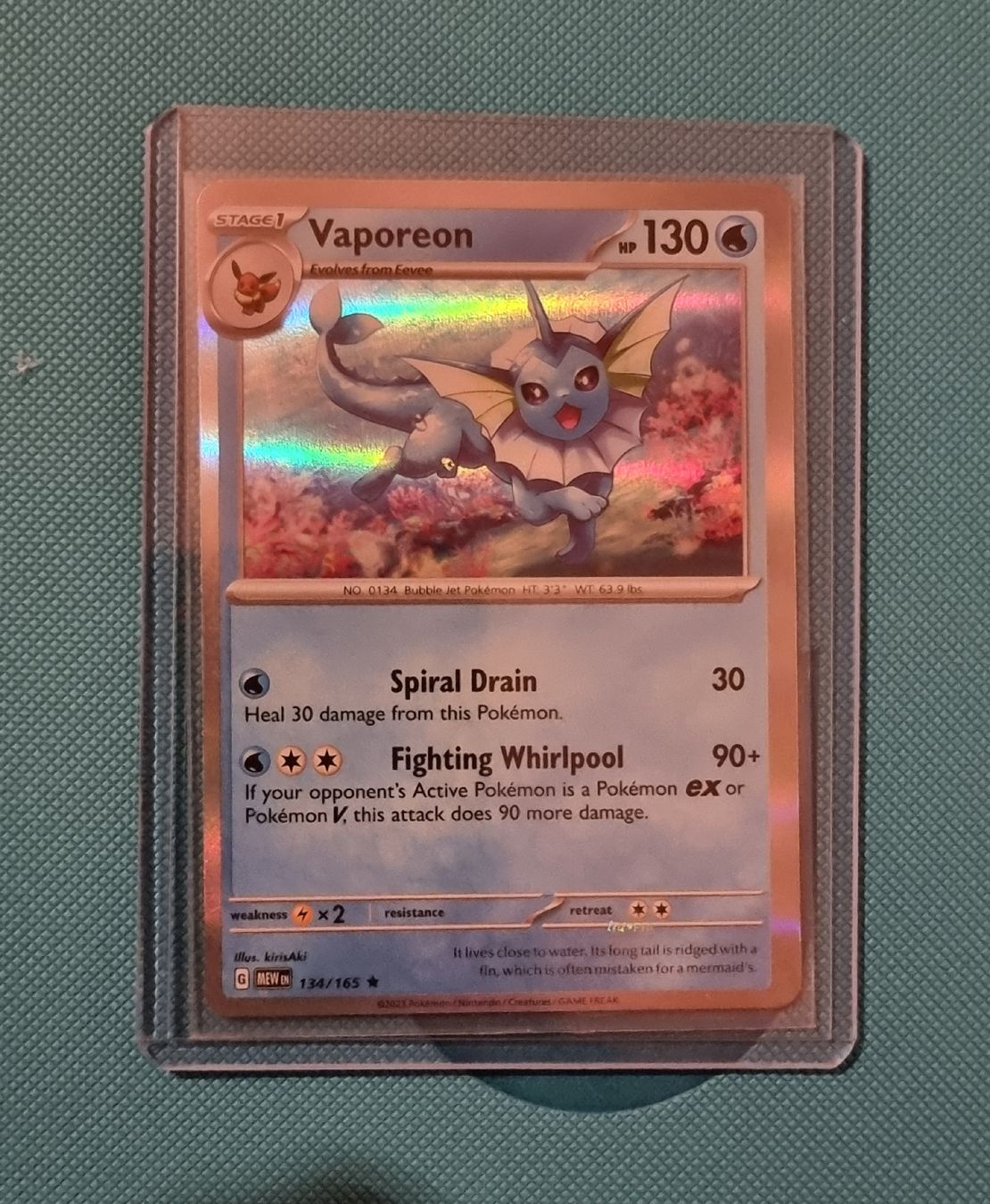 Vaporeon Pokemon karte set mew 151 (Neu (gemäss Beschreibung)) in ...