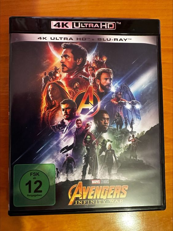 Avengers: Infinity War Blu-ray UHD 4K (2 Discs) | Kaufen auf Ricardo