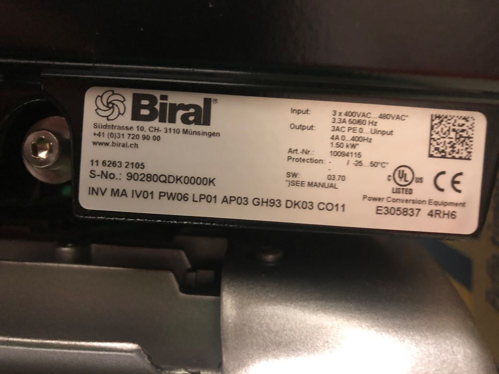 Elektromotor mit FU und Pumpengehäuse (Neu (gemäss Beschreibung)) in ...