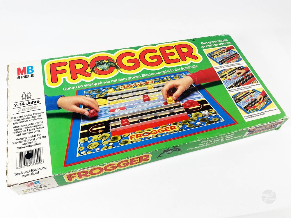 MB FROGGER Arcade-Brettspiel Vintage 80s Toys Retro Gaming (Gebraucht ...