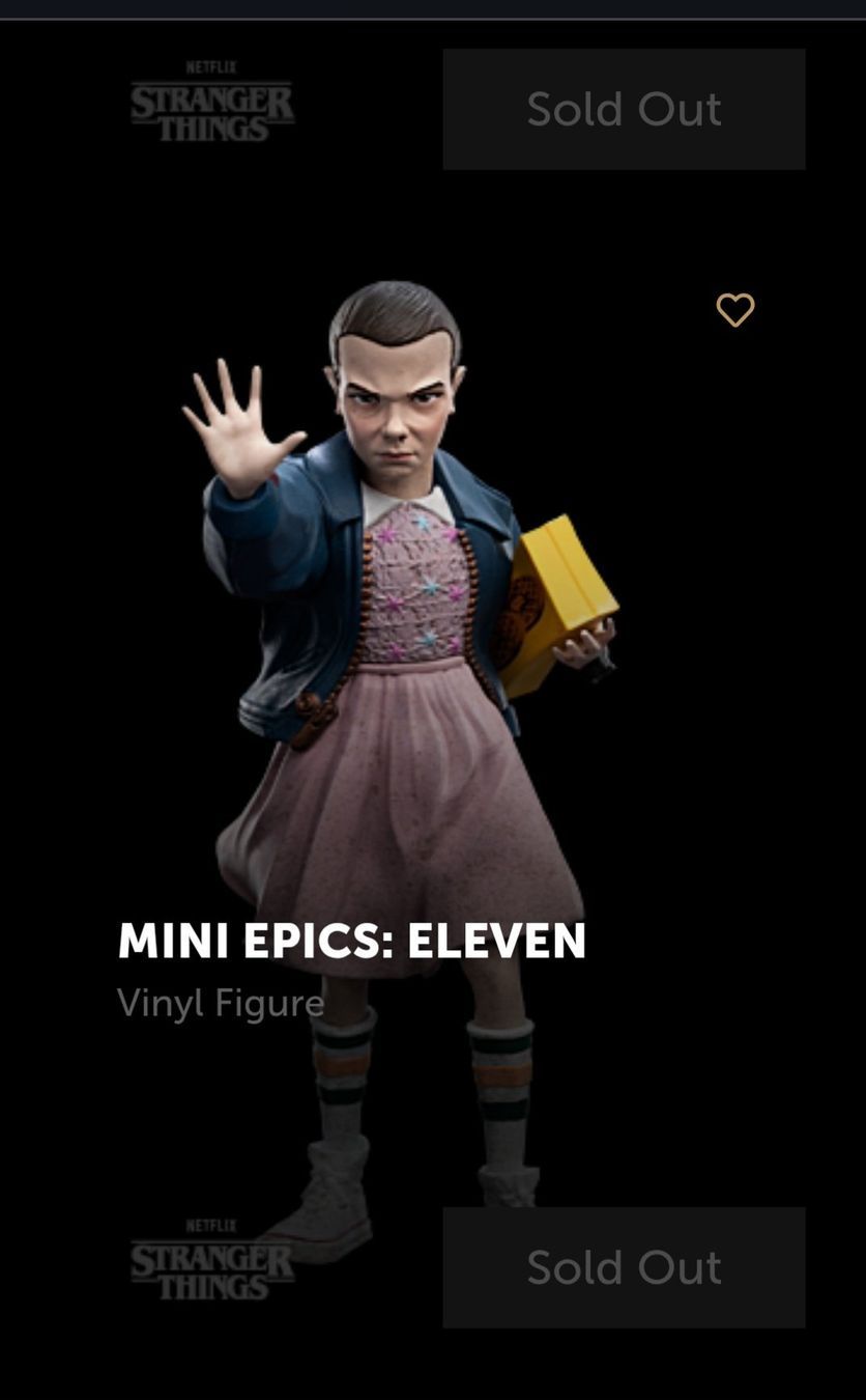 Weta Mini Epics Stranger Things – Eleven #1 – Neu OVP – Samm (Neu und ...