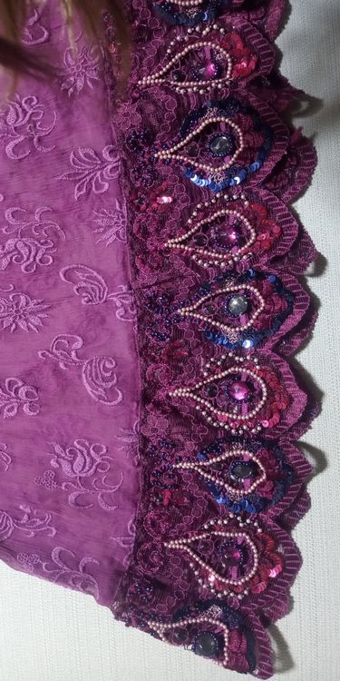 Odd Molly Luxus Tunika Seide mit Spitzen zu Free People Nile (Gebraucht ...