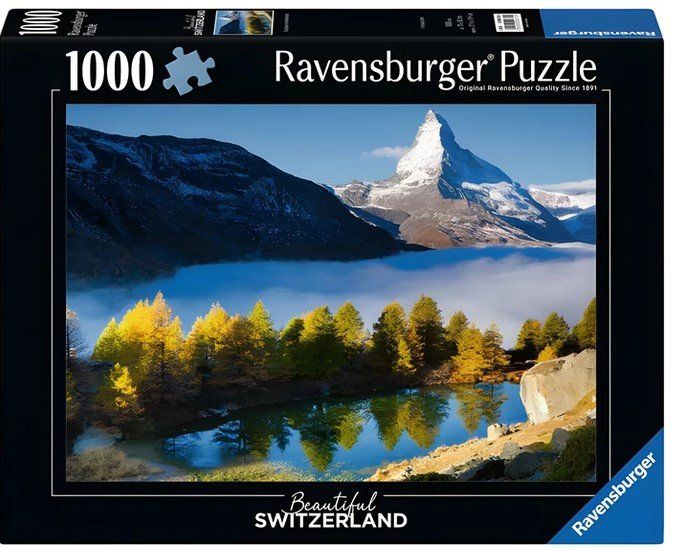Ravensburger 1000 Teile Puzzle Grindjisee Matterhorn | Kaufen auf Ricardo
