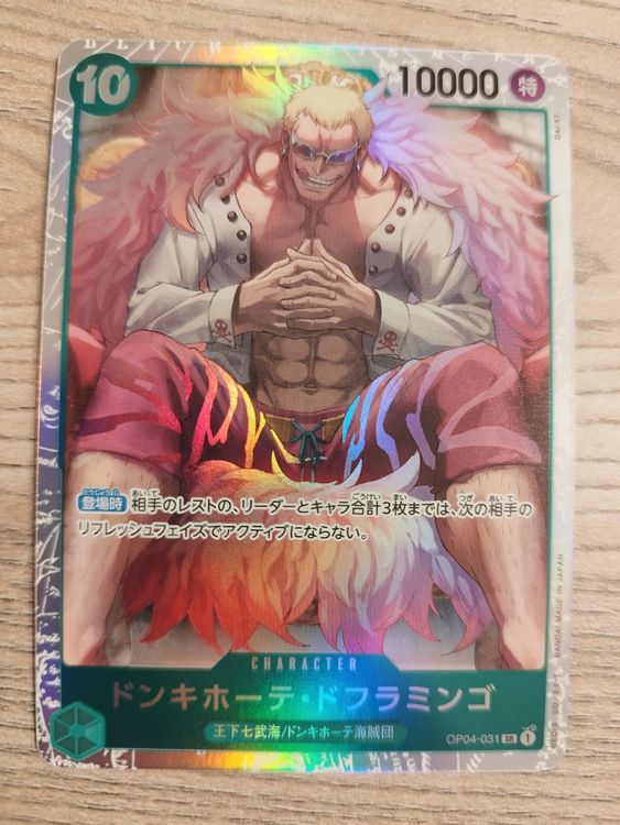 One Piece - Donquixote Doflamingo Super Rare OP04-031 (Neu (gemäss Beschreibung)) in Carouge GE ...
