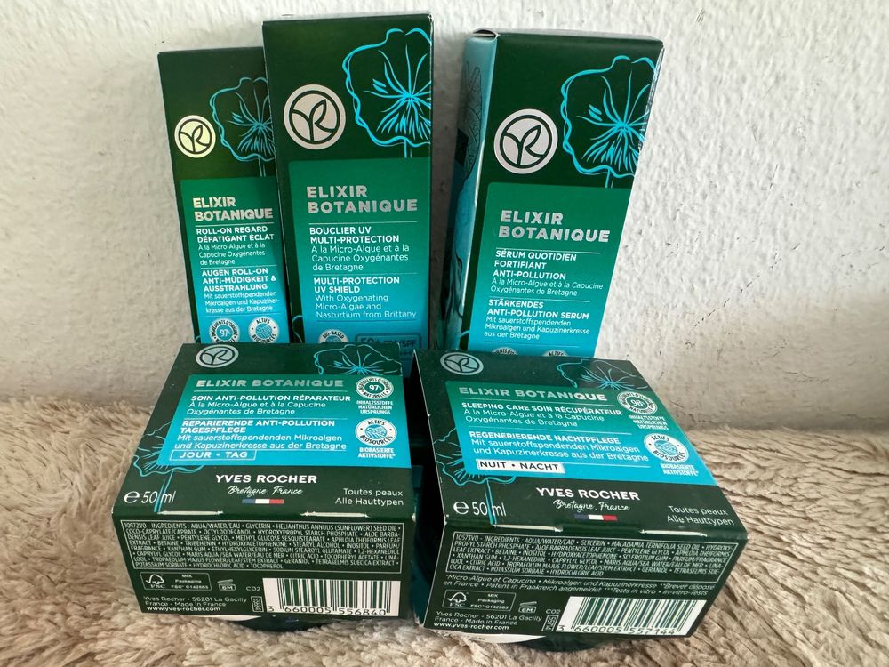 Yves Rocher Set Elixir Botanique 5er Set (Neu und originalverpackt) in ...