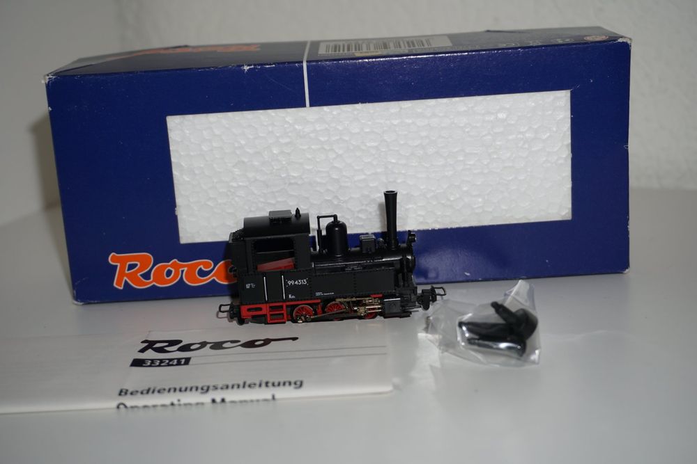 Roco 33241 - Feldbahn Dampflok H0/DC (Gebraucht) in Matten b. Interl ...