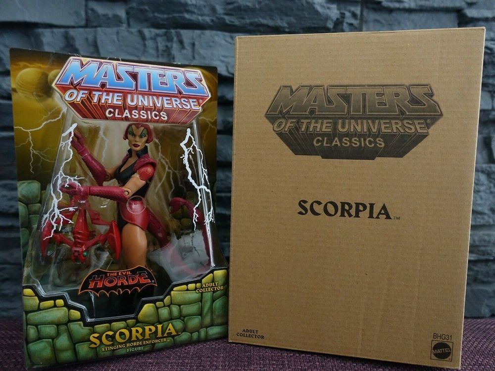 NEU/OVP: Scorpia Masters of the universe Figur He-man (Neu und ...