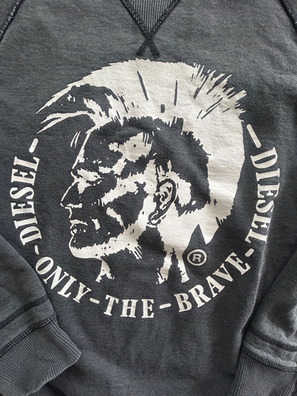 Diesel Sweatshirt, Grau, Grösse M, Top Zustand! (Gebraucht) in Basel ...