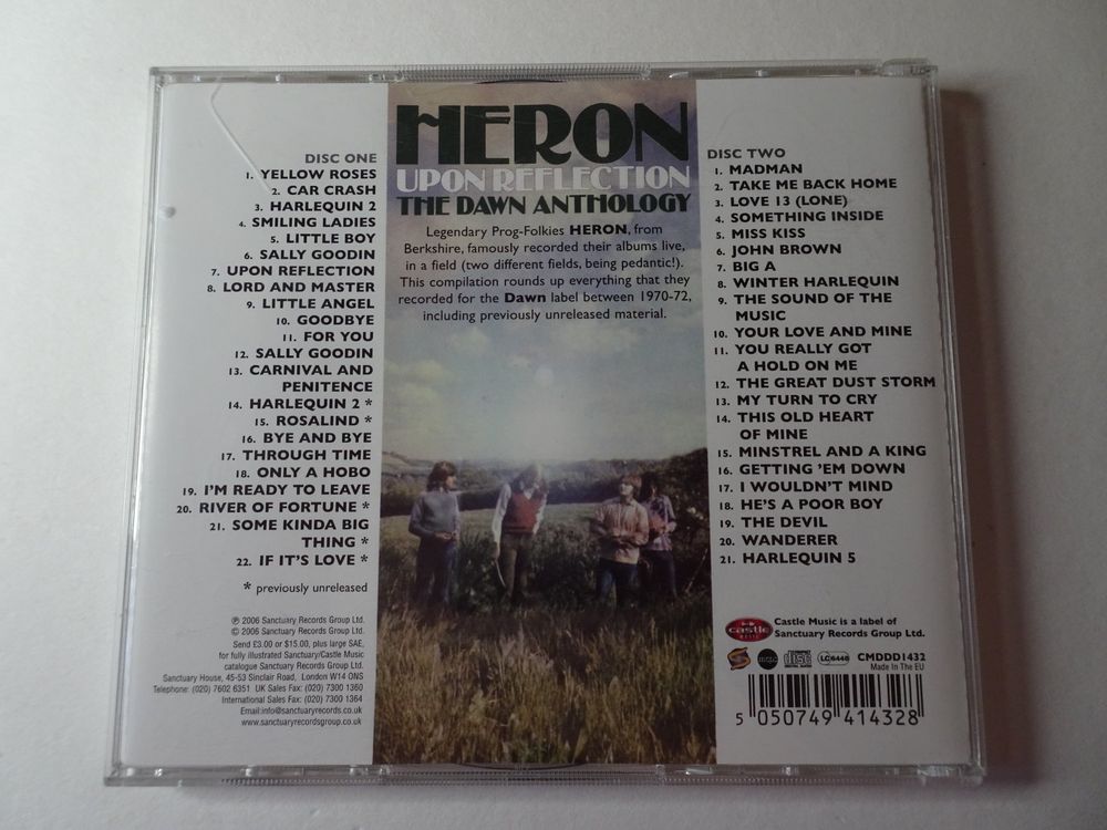 Heron - Upon Reflection - The Dawn Anthology (2CD) Top! (Gebraucht) in ...