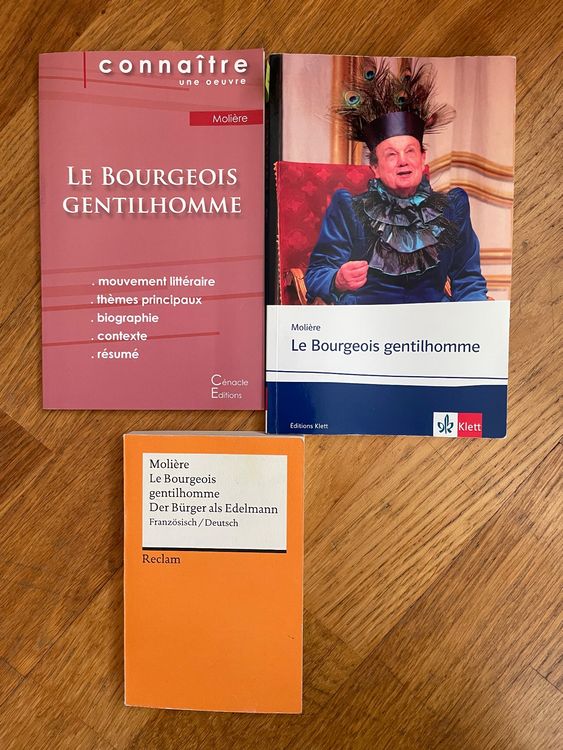Molière Le Bourgeois Gentilhomme (Gebraucht) in Uerikon für CHF 8 – nur ...