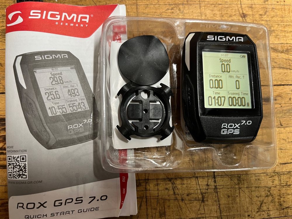 SIGMA ROX GPS 7.0 Velocomputer | Kaufen auf Ricardo