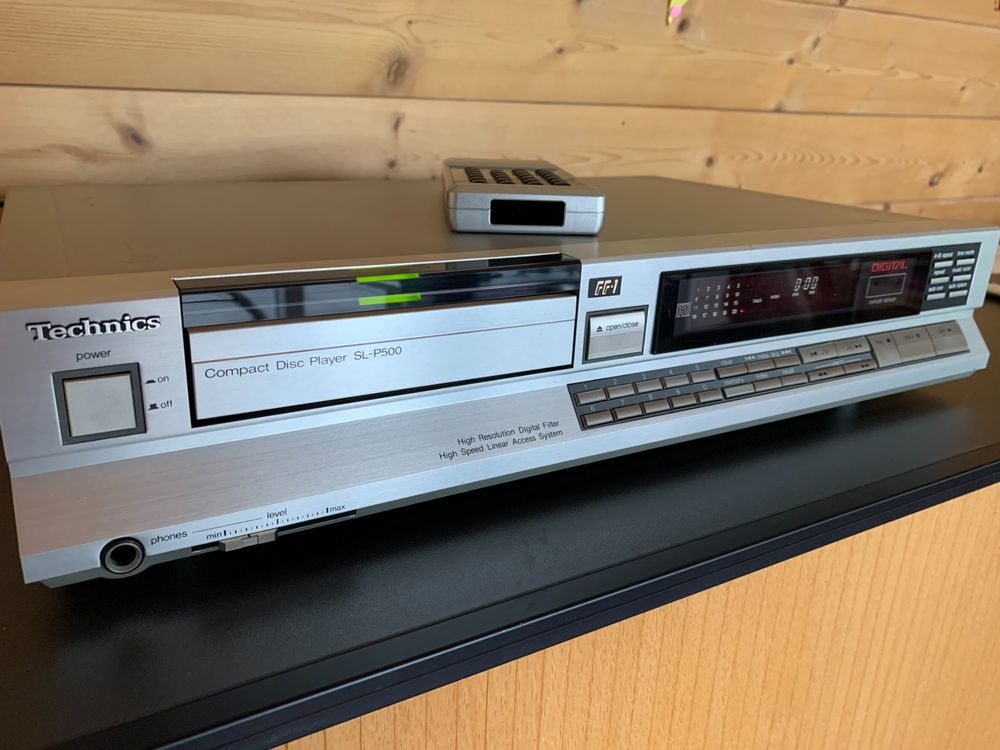 ! Technics SL-P500 High-end CD Player -Tür blockiert defekt! (Defekt ...
