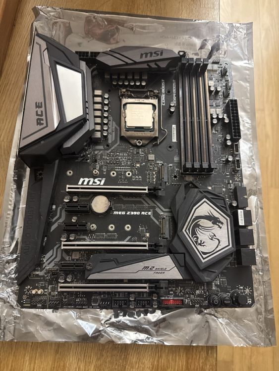 MSI MEG Z390 ACE + Intel i5-9600K 3.7GHz –Top Zustand (Gebraucht) in ...
