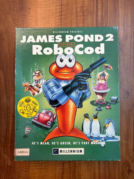 Amiga Spiel: James Pond 2 - Codename RoboCod (Big Box!) (Gebraucht) in ...
