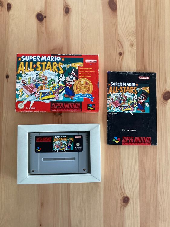 Super Mario All Stars SNES PAL (Gebraucht) in Rütihof für CHF 45 – mit ...