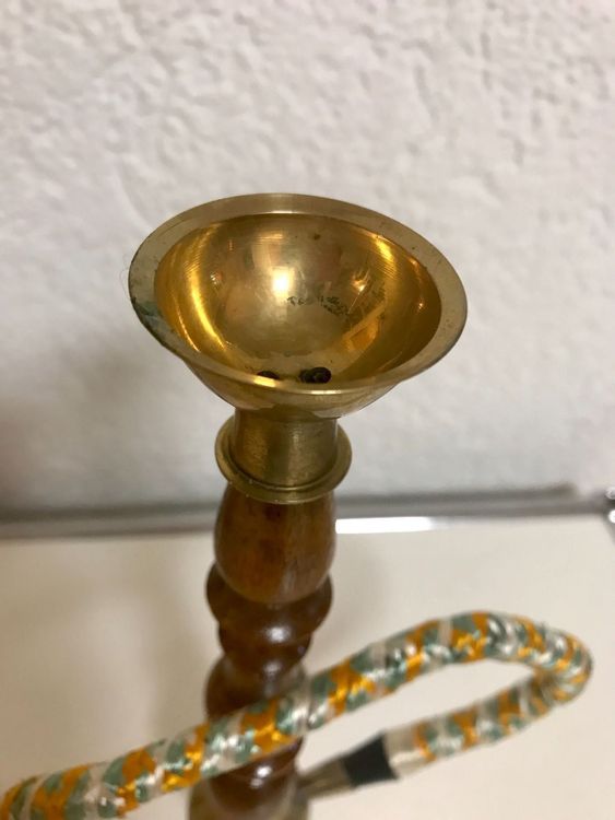 Alte Wasserpfeife Messing Holz Miniature (Gebraucht) in St. Gallen für ...