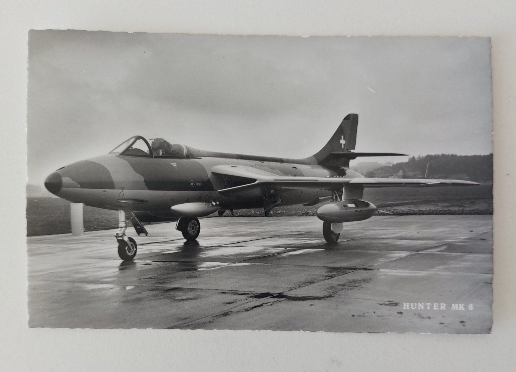 AK Hunter Mk.6,Swiss Air Force Flugzeug Flieger (Gebraucht) in Schenkon ...