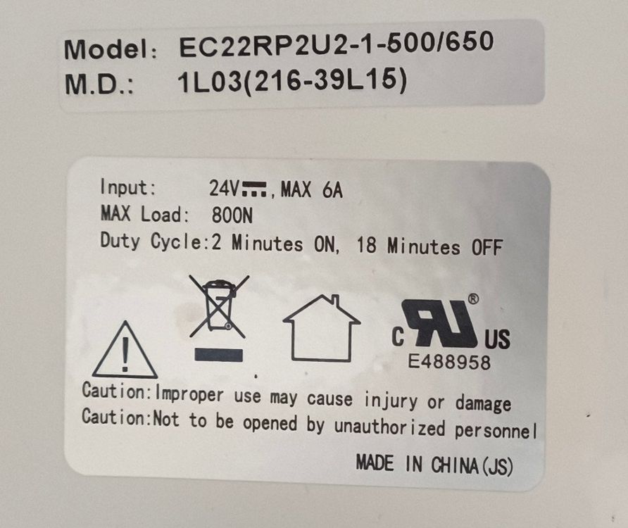 Elektrisch höhenverstellbarer Schreibtisch Uplift Desk (Gebraucht) in ...