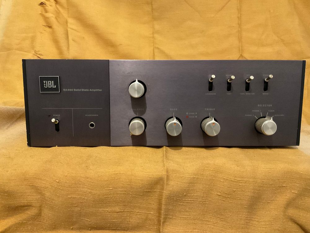 JBL SA660 Vollverstärker James B Lansing Sound Inc 1967-1972 | Kaufen auf Ricardo
