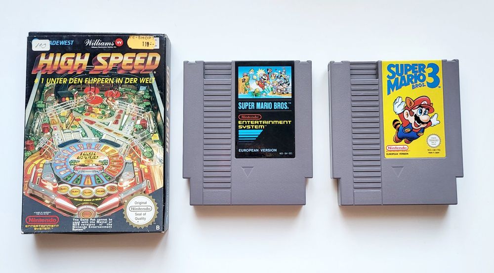 NES / 3 Spiele / inkl. Super Marion Bros. (Gebraucht) in Interlaken für ...