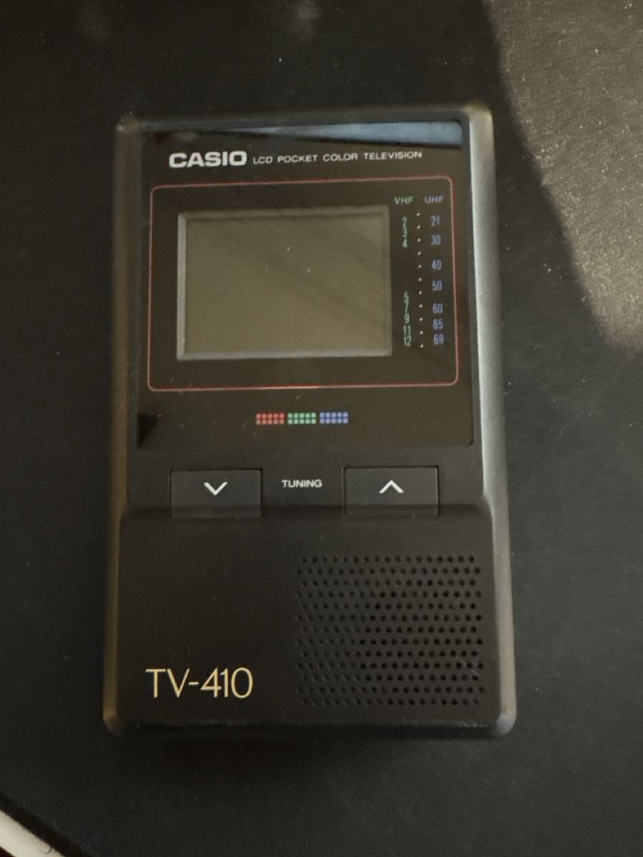 Casio TV-410 Pocket TV - Rarität für Sammler! Top (Gebraucht) in Zürich ...