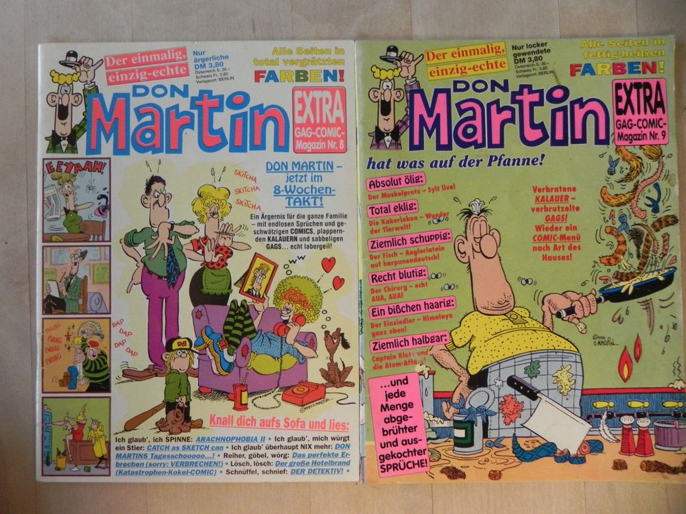 Don Martin Comics (Gebraucht) in Oberdiessbach für CHF 12 – mit ...