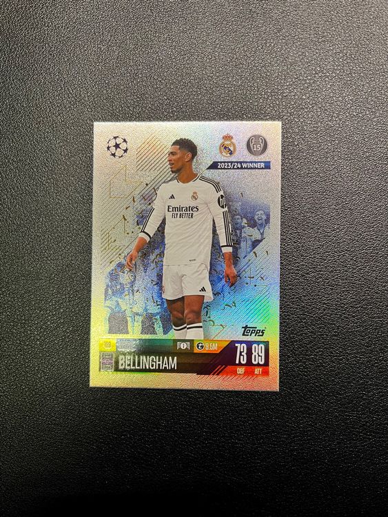Topps Match Attax 2024/25 Jude Bellingham 129 (Neu (gemäss Beschreibung ...