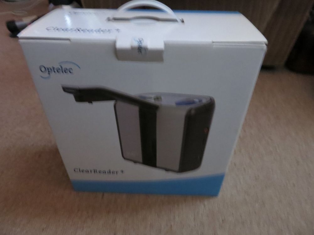 LESEGERÄT-SCANNER OPTELEC CLEARREADER+ FÜR SEHBEHINDERTE (Gebraucht) in ...