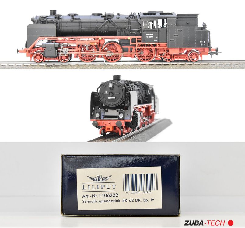 Liliput L1406222 Dampflok BR 62 DR H0 GS Analog mit OVP (Gebraucht) in St. Gallen für CHF 262 ...