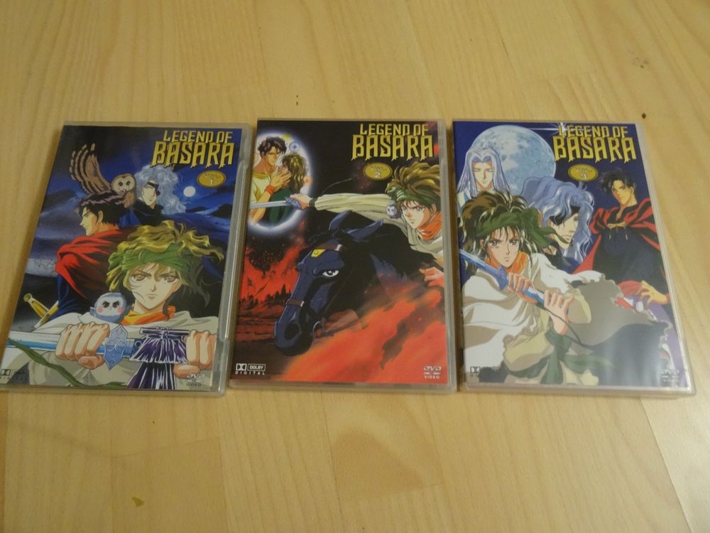 Legend of Basara Vol. 1-3 DVD (Gebraucht) in Olten für CHF 9.9 – mit Lieferung auf Ricardo kaufen