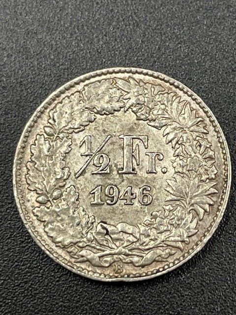 50 Rappenstück (Silber 1946) (Gebraucht) in Herisau für CHF 1.6 – mit Lieferung auf Ricardo kaufen