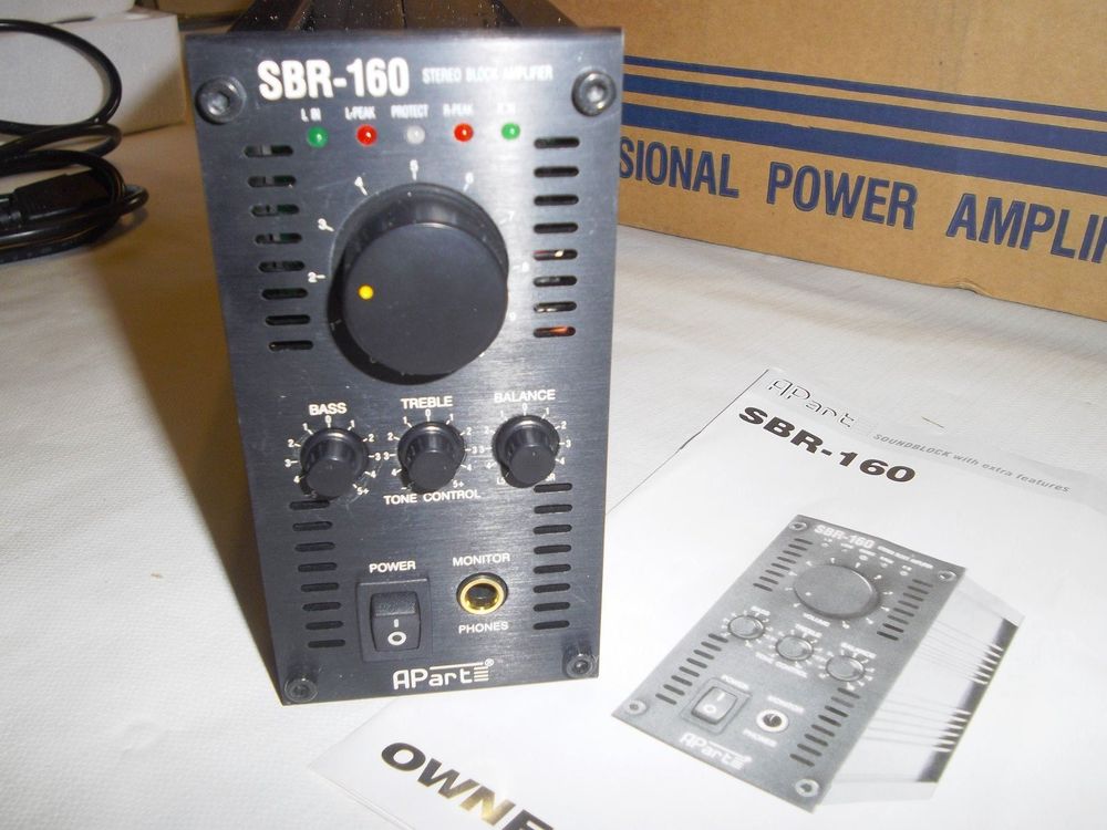 Apart Soundblock SBR 160 Verstärker (Neu und originalverpackt) in Niederbipp für CHF 145 – mit ...