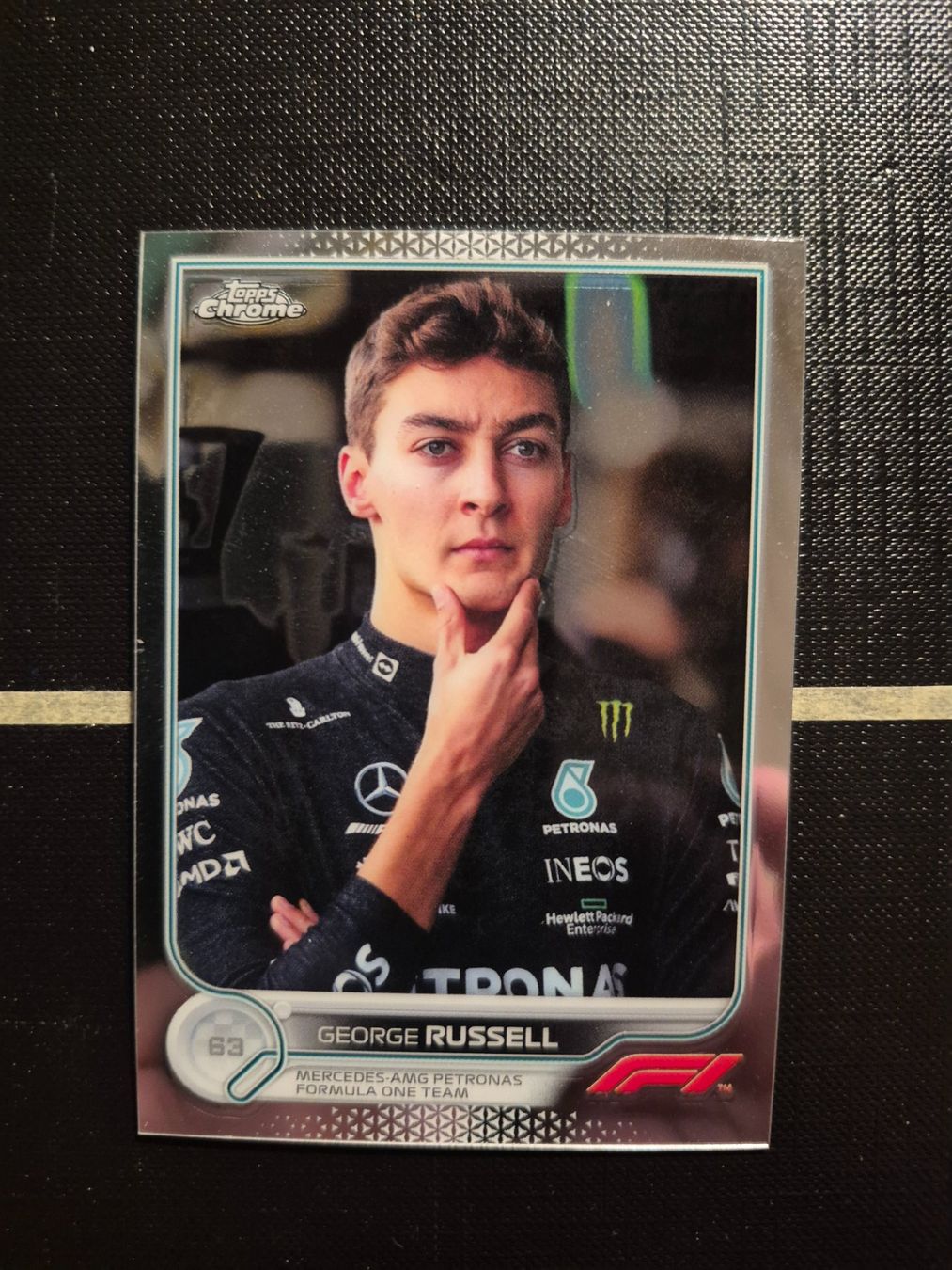 George Russell AMG Mercedes F1 Team Topps Chrome (Gebraucht) in Treiten ...
