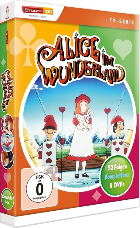 Alice im Wunderland (1983-1984) Komplette Serie, 8 DVDs (Neu und ...