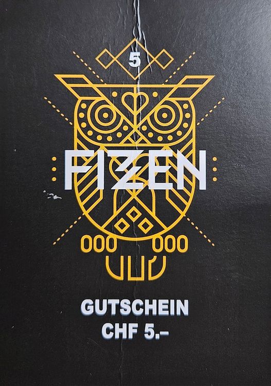 chf 5 fizzen gutschein (Neu und originalverpackt) in Solothurn für CHF 1 – mit Lieferung auf ...