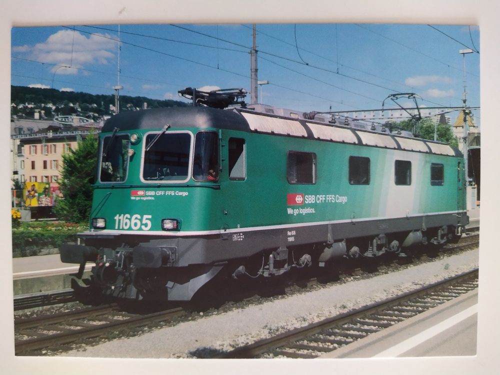 Postkarte SBB Re 6/6 11665, SBB Cargo, Foto F.Suter | Kaufen auf Ricardo