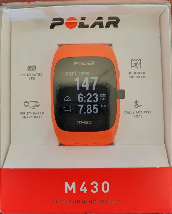 Neue, orange GPS-Laufuhr Polar M430 (Neuf (Voir description)) à Murten pour CHF 75 – avec ...
